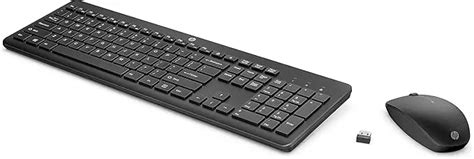 Hp 230 Wireless Keyboard And Mouse Combo Set 24 Ghz Wireless Usb A