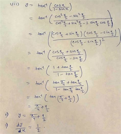 differentiate the following functions w r t x i sin 1 3sinx