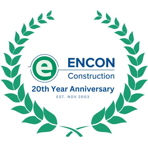 Celebrating 20 Years Of Encon Construction Encon The Complete