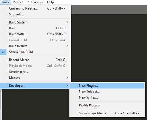 Sublime Text 开发插件 小牛教程