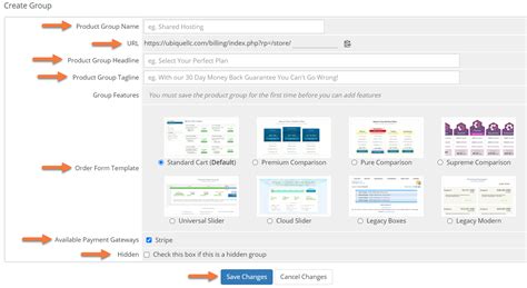 how to create a product in whmcs