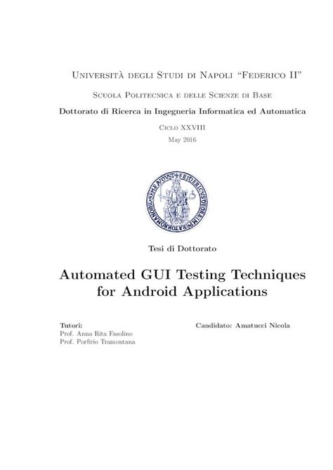 pdf automated gui testing techniques for android …automated gui