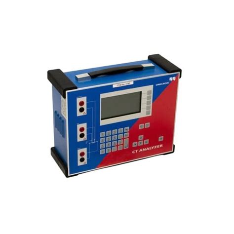 Omicron CT Analyser Current Transformer Testing Hire Sunbelt Rentals Test Monitoring