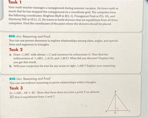 solved task 1your math teacher manages a campground during
