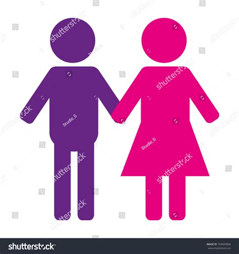 Gender Silhouette Human Icon Stock Vector Royalty Free Shutterstock