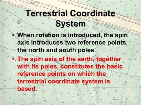 Lesson 02 Terrestrial Coordinate System Chart Projections And