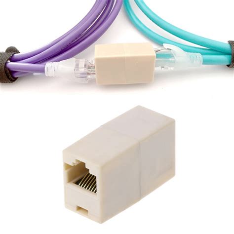 Rj45 Cat5 Cat5e Network Ethernet Connector Adapter Grandado