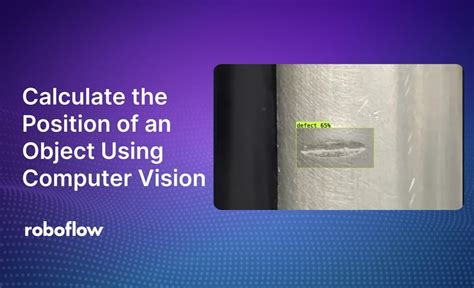 Calculate The Position Of An Object Using Computer Vision