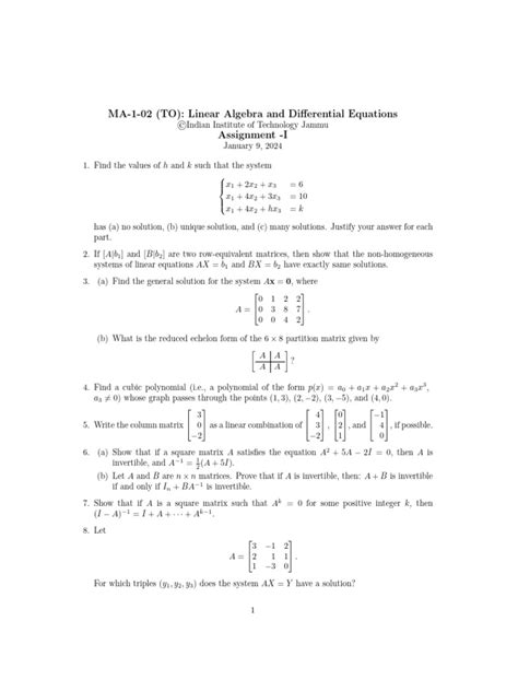 La De Assignment 1 Pdf Pdf