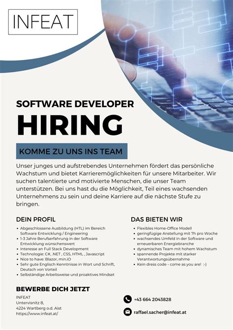 Softwaredeveloper Hiring Raffael Sacher