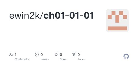 Github Ewin2kch01 01 01