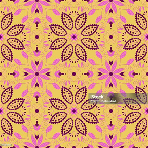 Oriental Traditional Ornament Seamless Pattern Stock Illustration Download Image Now