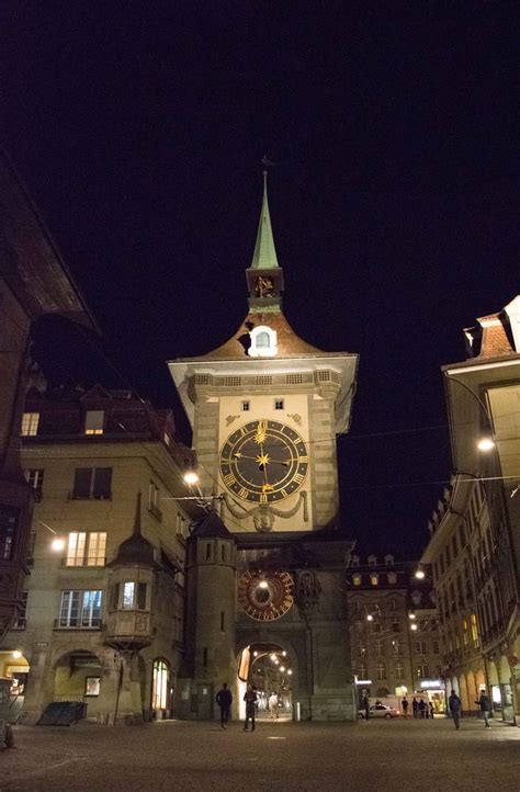 Zytglogge Medieval Clock Tower In Bern Switzerland Clock Tower
