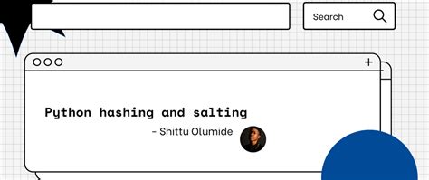 Python Hashing And Salting DEV Community