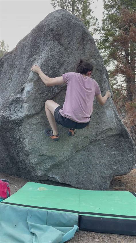 Exploded Diaper V5 Donner Summit Lake Tahoe Bouldering Watch Beta Videos