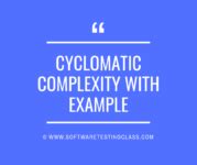 Cyclomatic Complexity With Example Software Testing Class