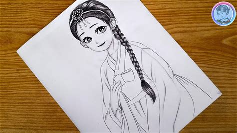How To Draw Korean Girl