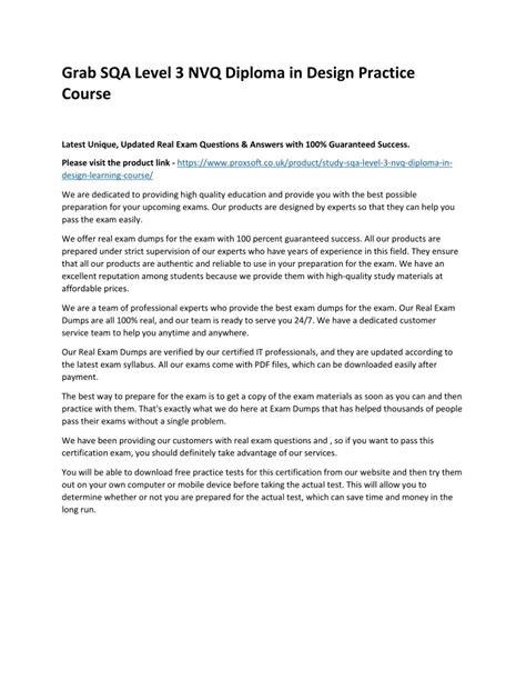 Ppt Grab Sqa Level 3 Nvq Diploma In Design Practice Course Powerpoint