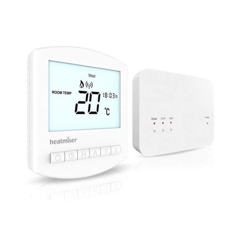 Wireless Thermostat And Receiver Slimline Rf Kit Evolution Electronics And Electrical Ltd