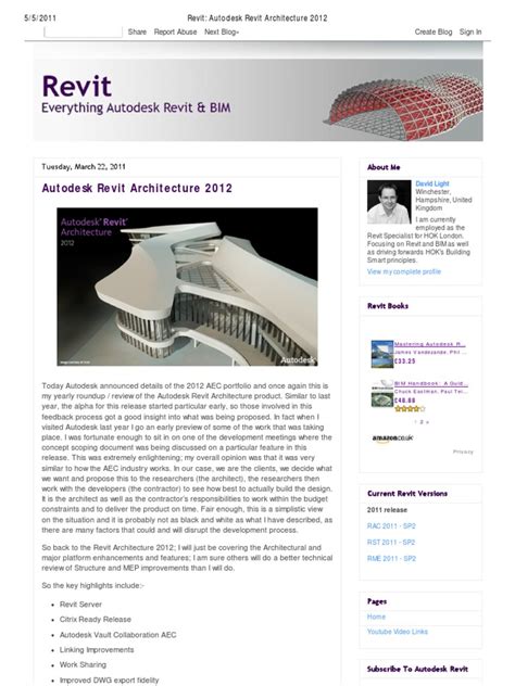 Revit Autodesk Revit Architecture 2012 Pdf Autodesk Revit 3 D Computer Graphics