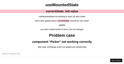 acrodesignmobile strictmode codesandbox