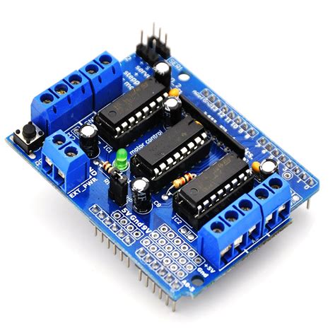 techdelivers l293d motor driver shield for arduino uno diy projects desertcart india