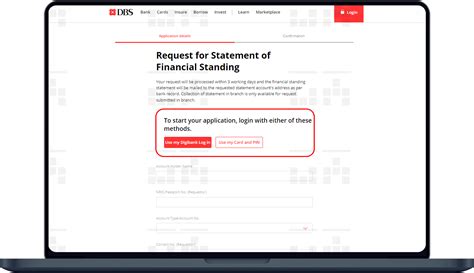 Apply For Financial Standing Statement Posb Singapore