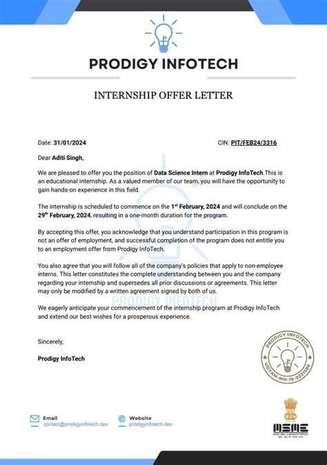 aditi singh on linkedin internship datascience prodigyinfotech