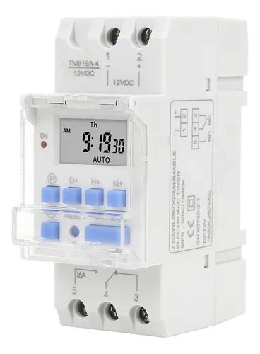 Interruptor Digital Temporizador Timer Programable 12v 16a Meses Sin Interés