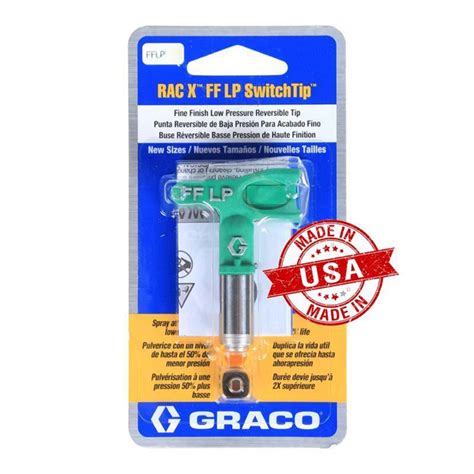 Оригинальный наконечник Graco FFLP 514, 512 Сопло низкого давления для ...