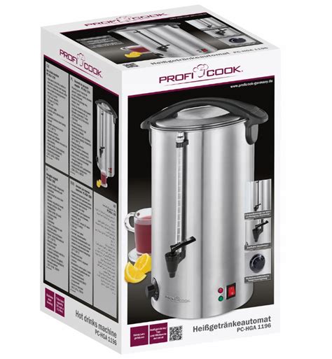 Аппарат для горячих напитков, глинтвейна ProfiCook PC-HGA 1196 термопот ...