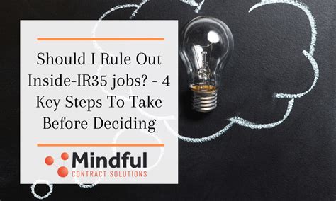 should i rule out inside ir35 jobs 4 key steps to take before deciding
