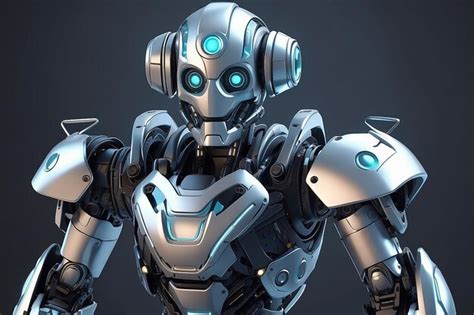 Premium Photo Robot 3d Rendering Stock Illustration