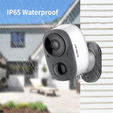 100 Wire Free Rechargeable Battery Powered Security Camera 1080p Full
