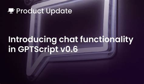 ⚡just in⚡ with gptscript ai v0 6 we re excited to bring you some