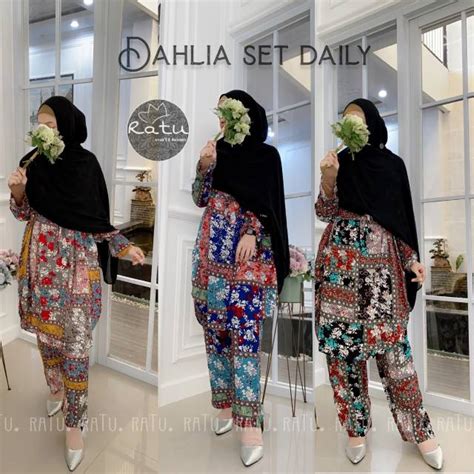 Jual Dahlia Set Daily Shopee Indonesia