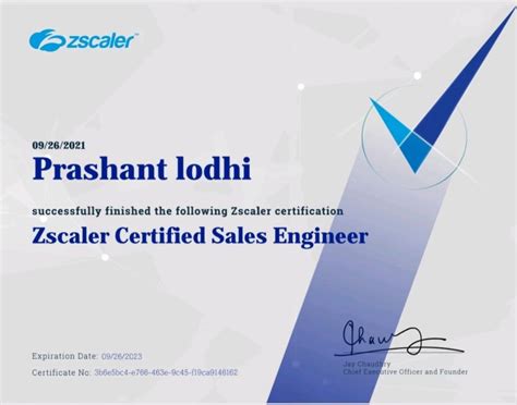 Cloudsecurity Cybersecurity Zscaler Prashant Lodhi