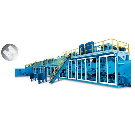 High Speed Fully Servo Automatic Adult Diaper Making Machine Topper