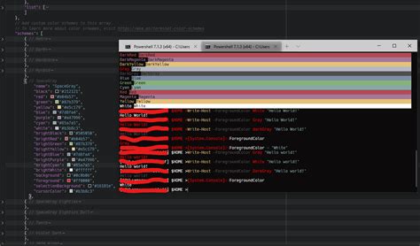 Write Host Foregroundcolor Gray Shows Whatever The Supplied Foreground Color In Scheme Is