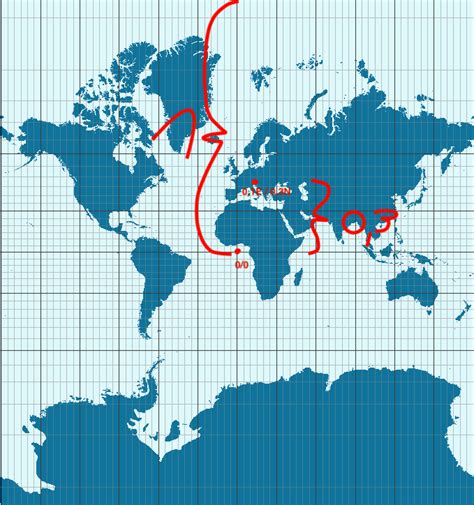 Convert A Point On A Flat D Web Mercator Map Image To A Coordinate Geographic Information