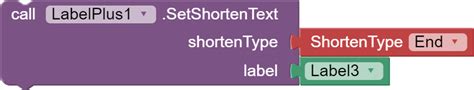 Prevent Expansion Of Label To Accommodate Text Mit App Inventor Help