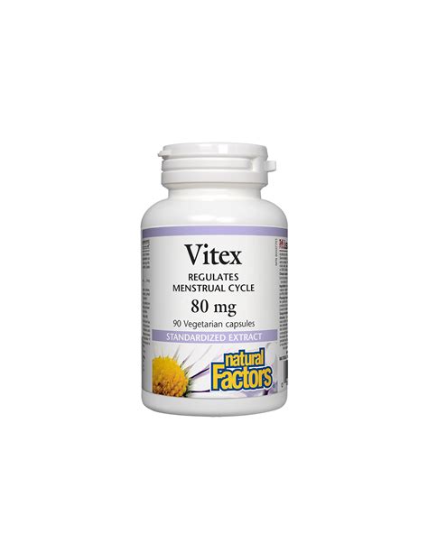Vitex/ Витекс 80 mg х 90 капсули Natural Factors - Аптека Маджаров
