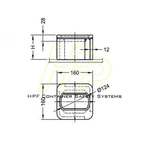 ISO FOUNDATIONS SINGLE CONTAINER LASHING EQUIPMENT HPF Container Safety Systems