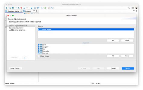 Backup And Restore Your Database In Dbeaver