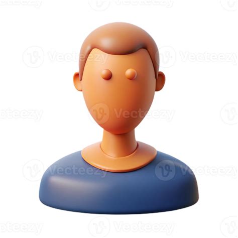 Rare Modern Symmetrical Silhouette Of A Human Face Single Weight Stroke Flat Color Crisp