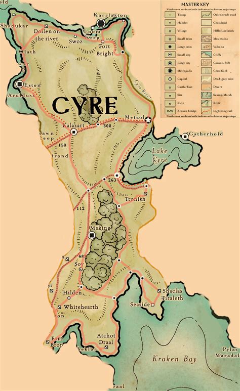 Pre War Map Of Cyre Not Very Good Rdnd