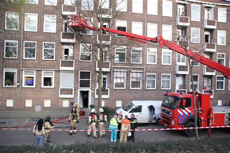 Woningen Ontruimd Na Brand Op Twee Plekken Hogenbanweg Rotterdam Flashphoto Nl