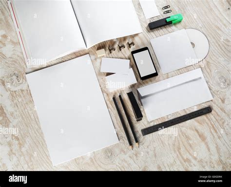 Blank ID Template Stock Photo Alamy