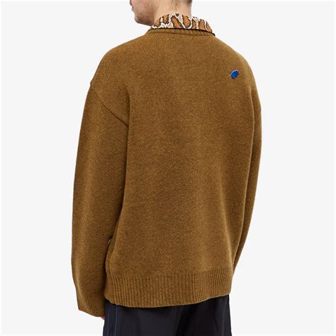 Ader Error We Ader One Crew Knit Khaki End Us