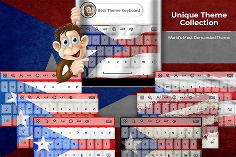 Descargar Puerto Rico Flag Keyboard Elegant Themes Apk Última Versión 11 Para Android